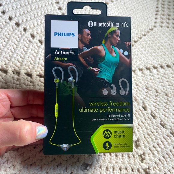 Philips | Headphones | Nwt Philips Action Fit Airborne Bluetooth Earbuds | Poshmark